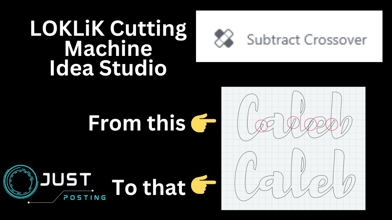 LOKLiK IdeaStudio | Subtract Crossover | Standard Cut - YouTube