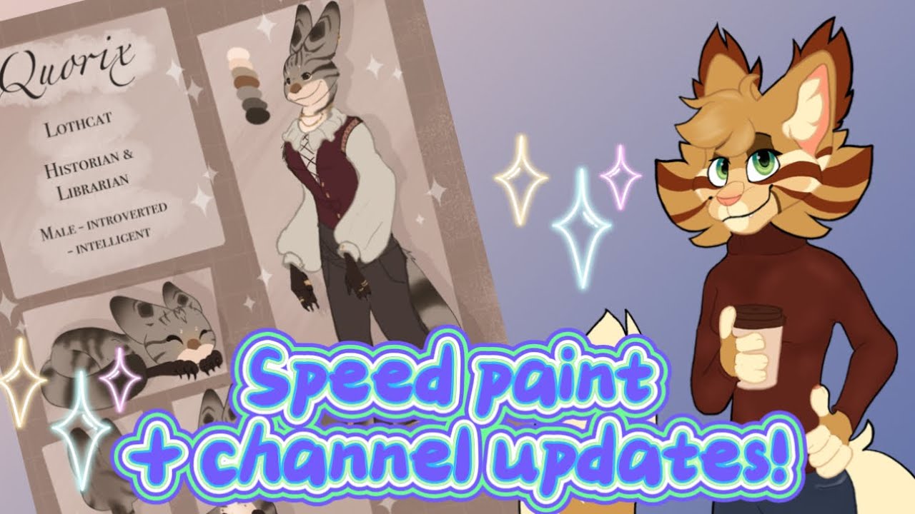 Quorix Speedpaint + Channel updates! (A look into the future)☕️👀 - YouTube