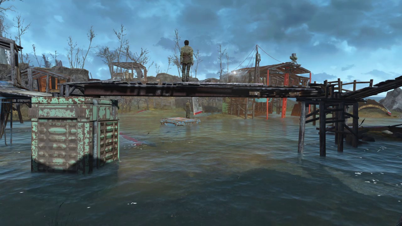 Fallout 4 Ambience Crater Home - YouTube