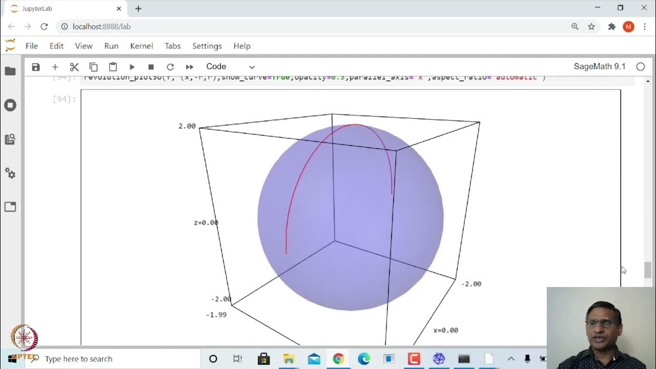 Application of integration using SageMath - YouTube