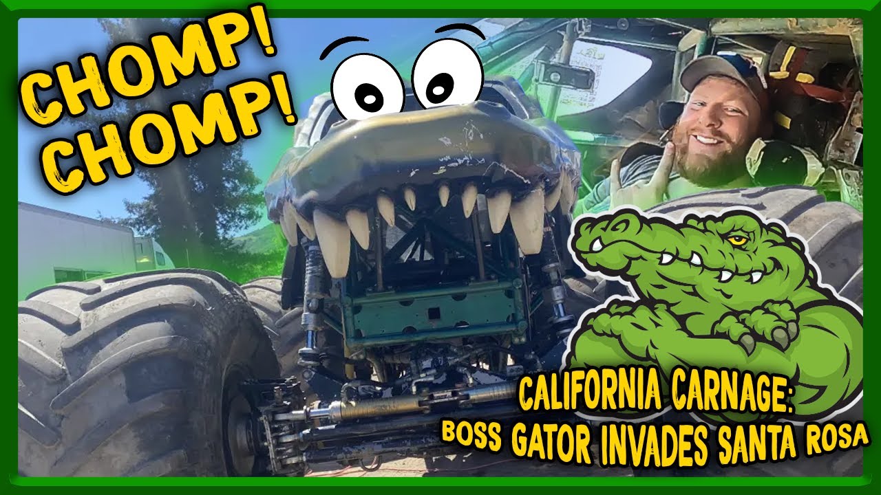 CALIFORNIA CARNAGE! BOSS GATOR INVADES SANTA ROSA! - YouTube