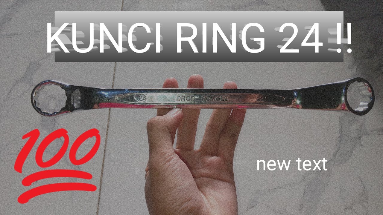 ukuran kunci Roda belakang matic Honda - YouTube