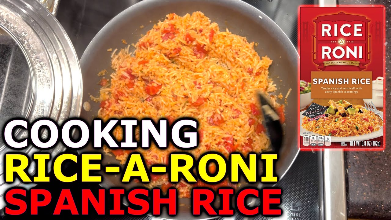 Cooking "Rice-A-Roni" Spanish Rice | YUM! (Ep. 446) - YouTube