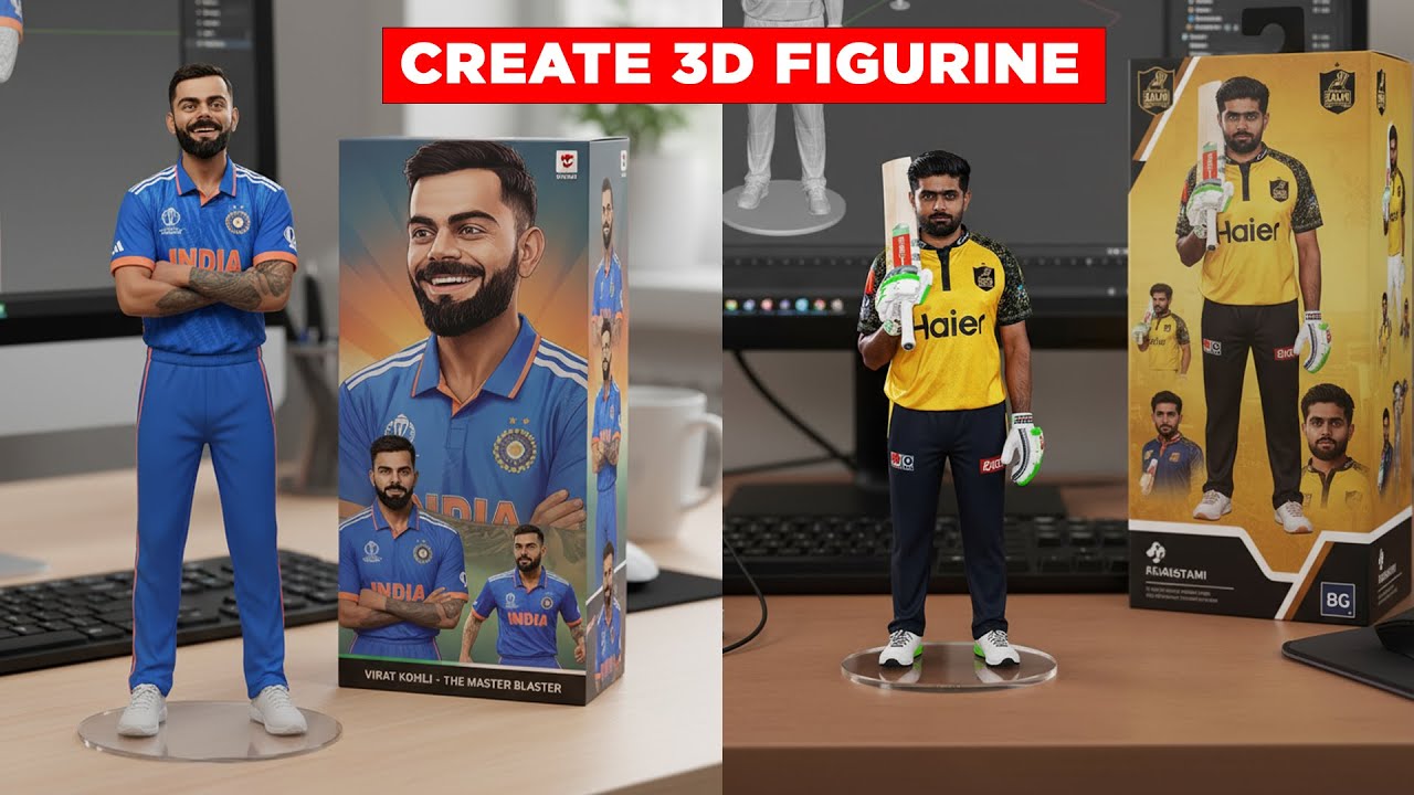 HOW TO Create Trending Instagram Viral 3D AI Action Figure Photo ...