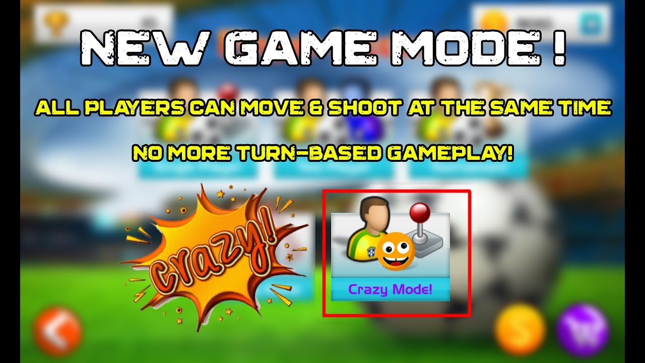 Finger Soccer Template - Crazy Mode! - Update v1.9 - YouTube
