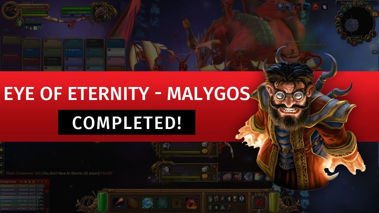 Eye of Eternity - Malygos WotLK Classic Warlock Gnome Wrath of the Lich ...