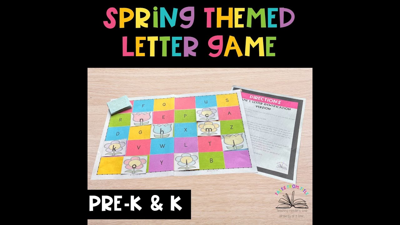 Tiptoe Through the Alphabet Letter Identification & Letter Sounds Game ...