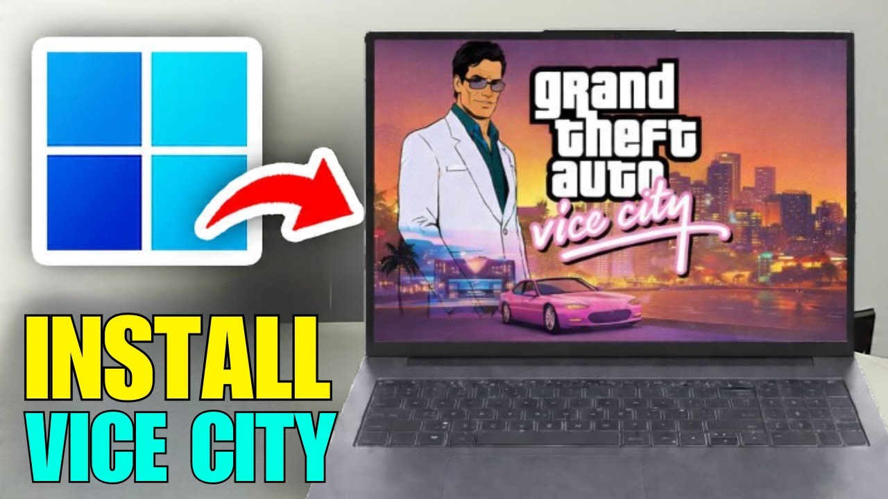 How To Install GTA Vice City In Laptop - YouTube