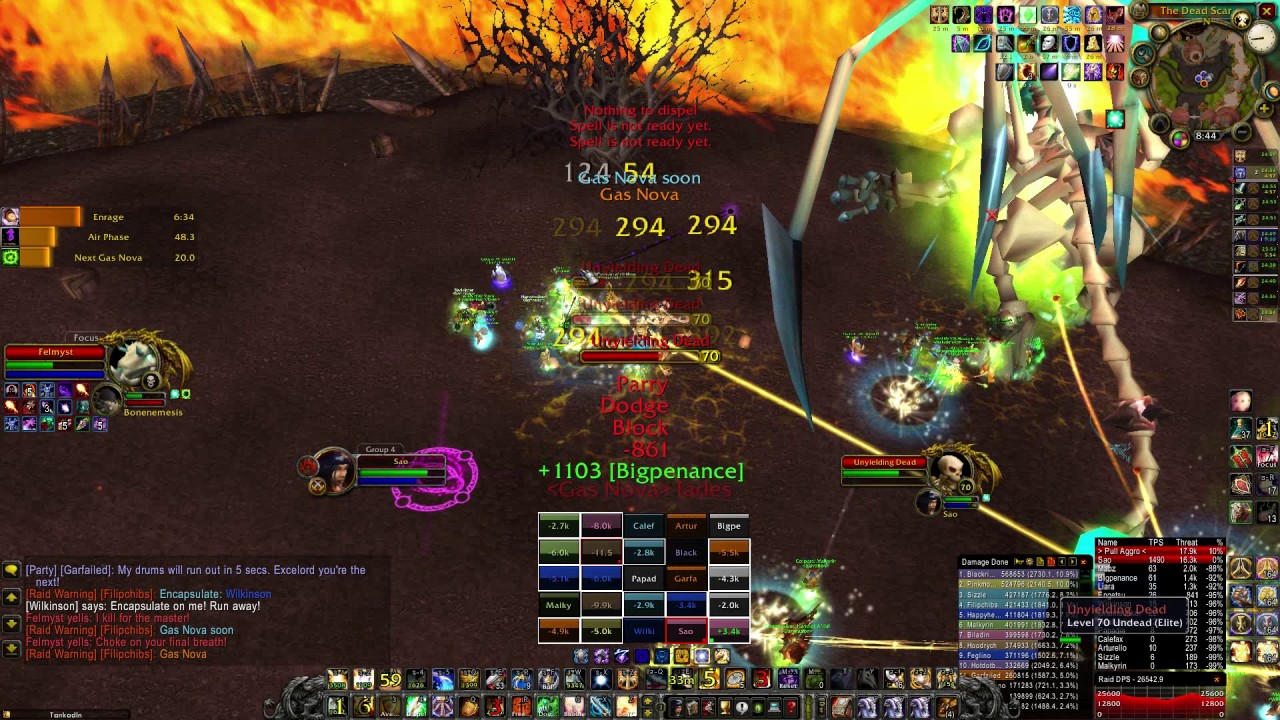 Sunwell Plateau - Felmyst (Protection Paladin POV) - YouTube