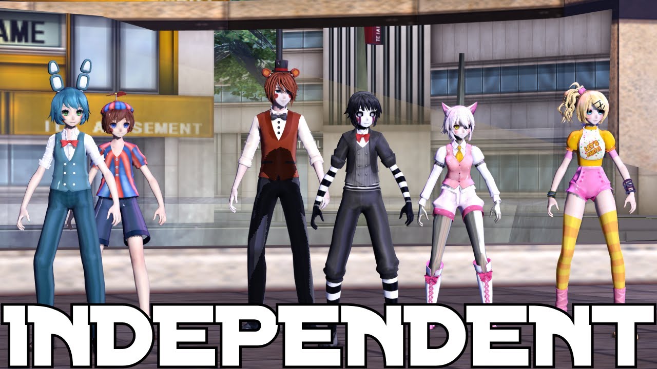 MMD FNaF 2 - Independent - YouTube