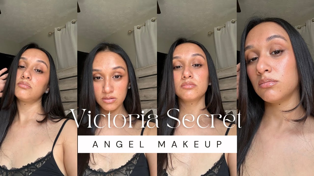 VICTORIA SECRET MAKEUP TUTORIAL “ANGEL” Runway Model 🪽 - YouTube