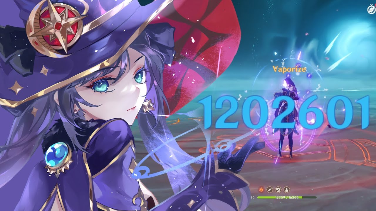 MONA INSANE NUKE DAMAGE SHOWCASE - GENSHIN IMPACT INDONESIA - YouTube