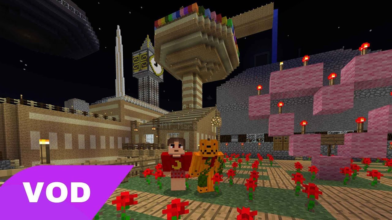 Playing Stampy Minigames! 🔴VOD Minecraft - YouTube