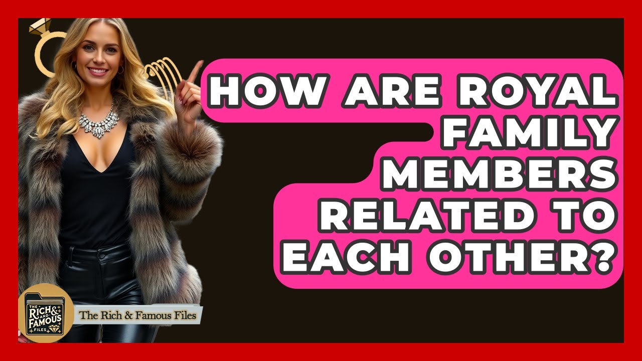 How Are Royal Family Members Related To Each Other? - The Rich And ...