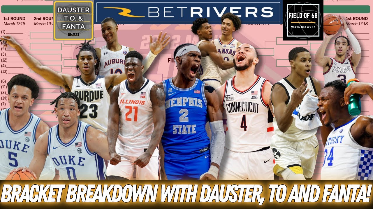 2022 NCAA TOURNAMENT BREAKDOWN! Rob Dauster, John Fanta and Terrence ...