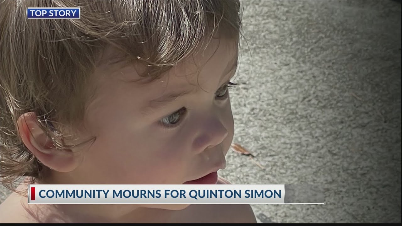 Community mourns for Quinton Simon - YouTube