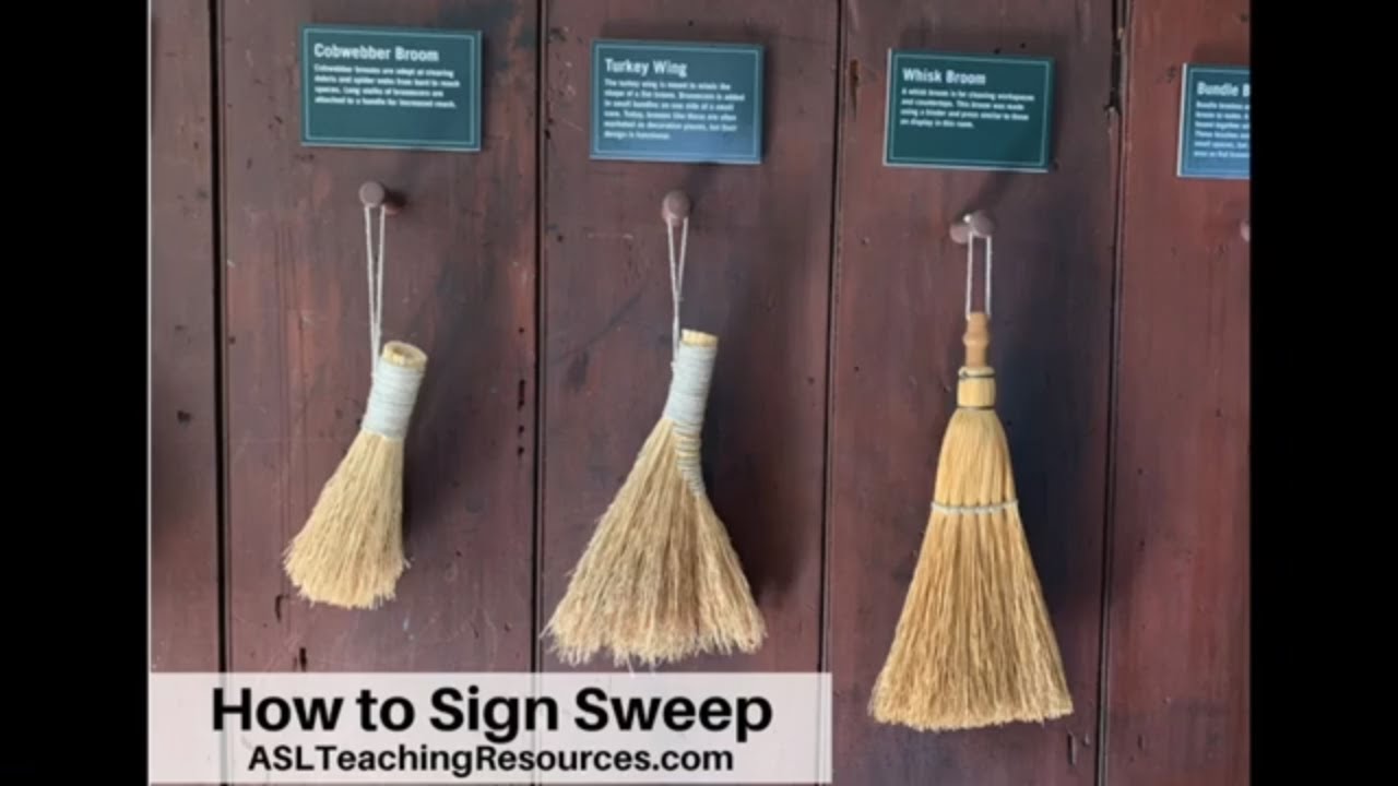 Learn How to Sign the Word Sweep - YouTube