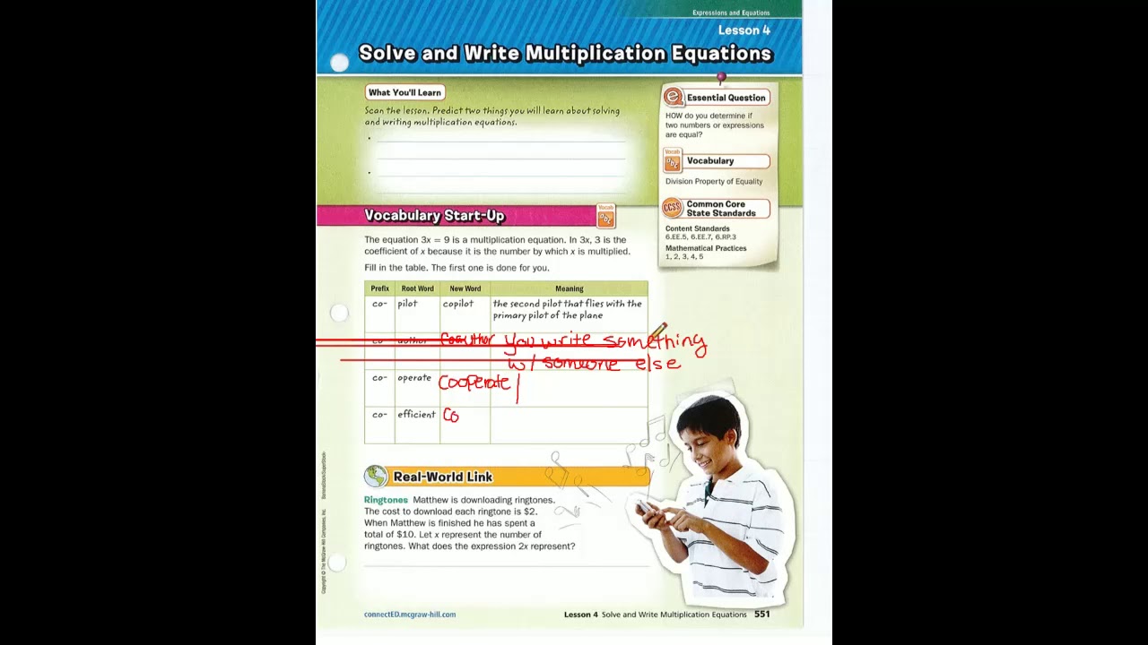 Course 1 Chapter 7 Lesson 4A - YouTube