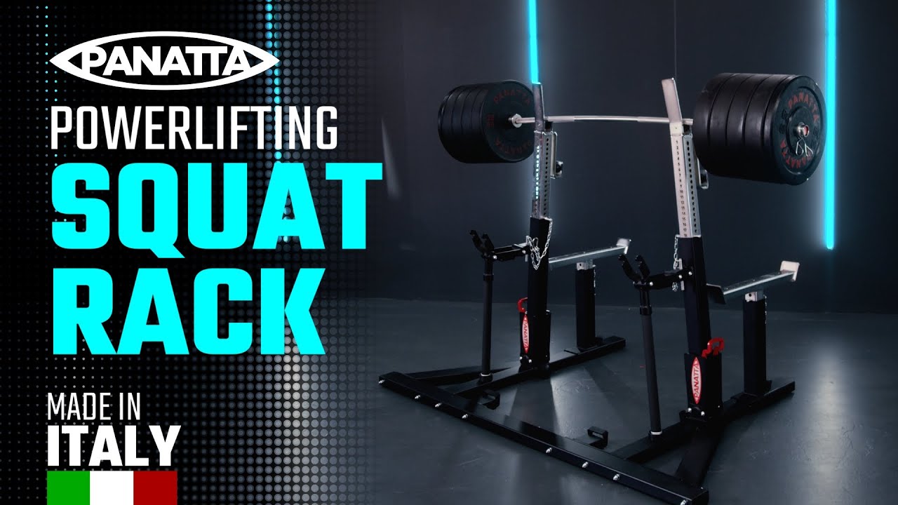 Panatta Powerlifting Squat Rack | Zahir Khudayarov - YouTube