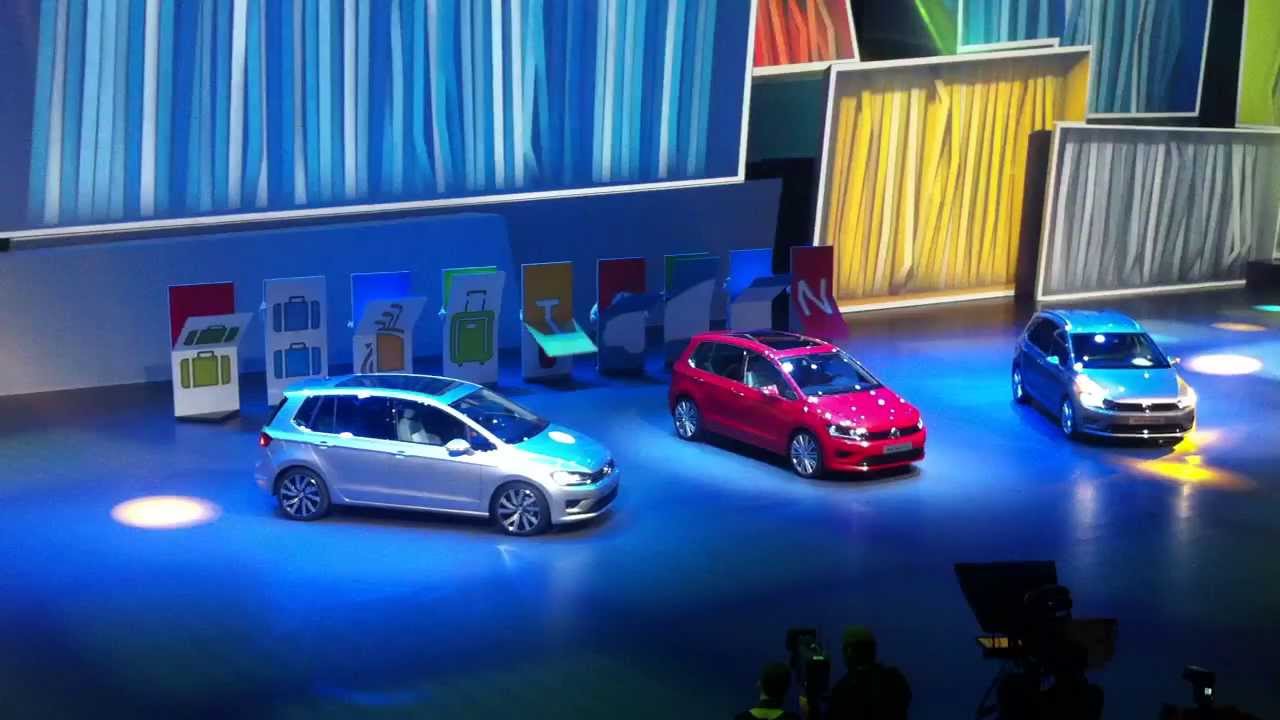 Видеопремьера VW Golf Sportsvan - YouTube