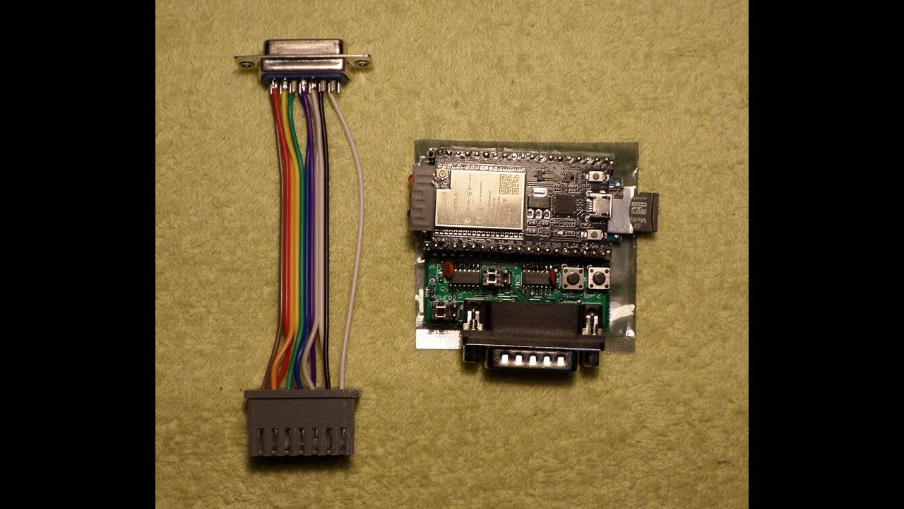 Fujinet v1.6 - Low Cost version, Atari 8 bits, Coleco Adam, C64 & Apple ...