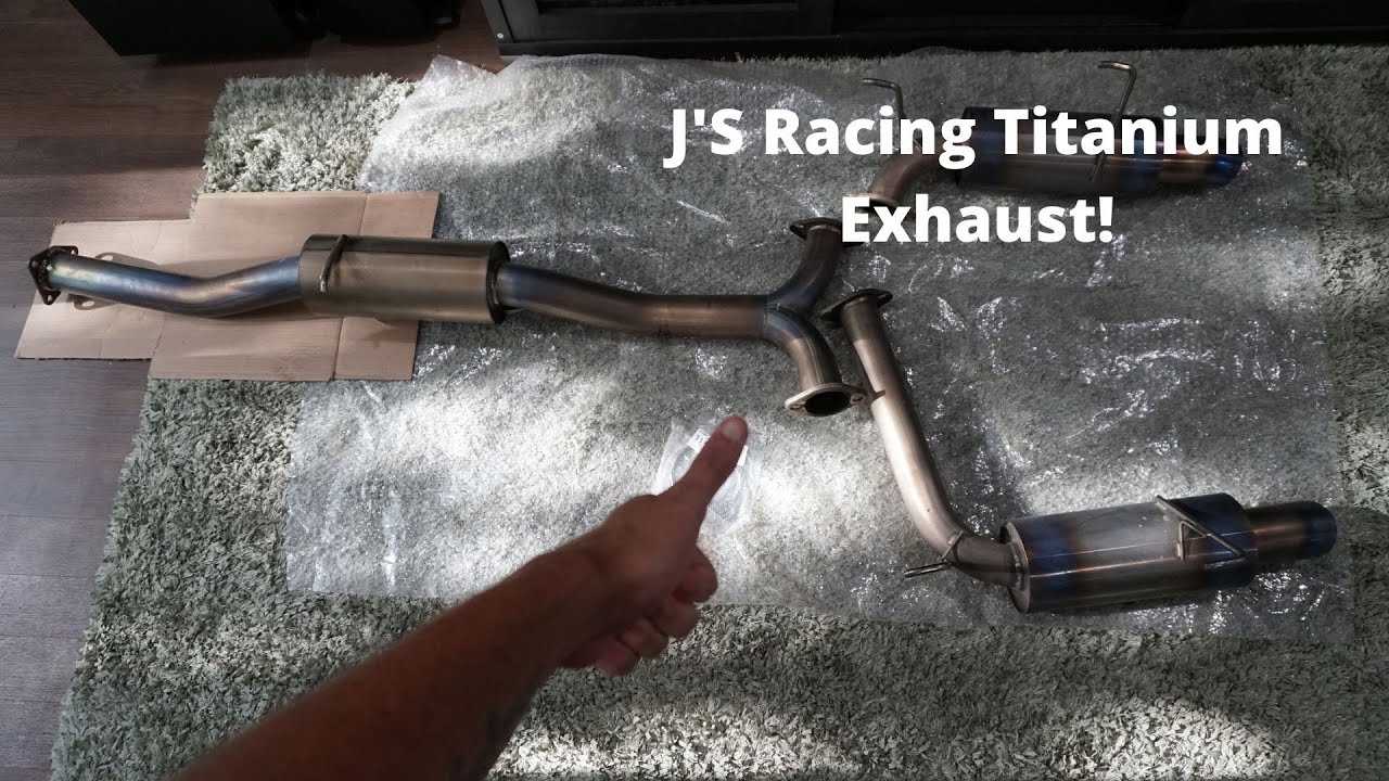 J's Racing 60RS Dual Titanium Exhaust for S2000 - YouTube