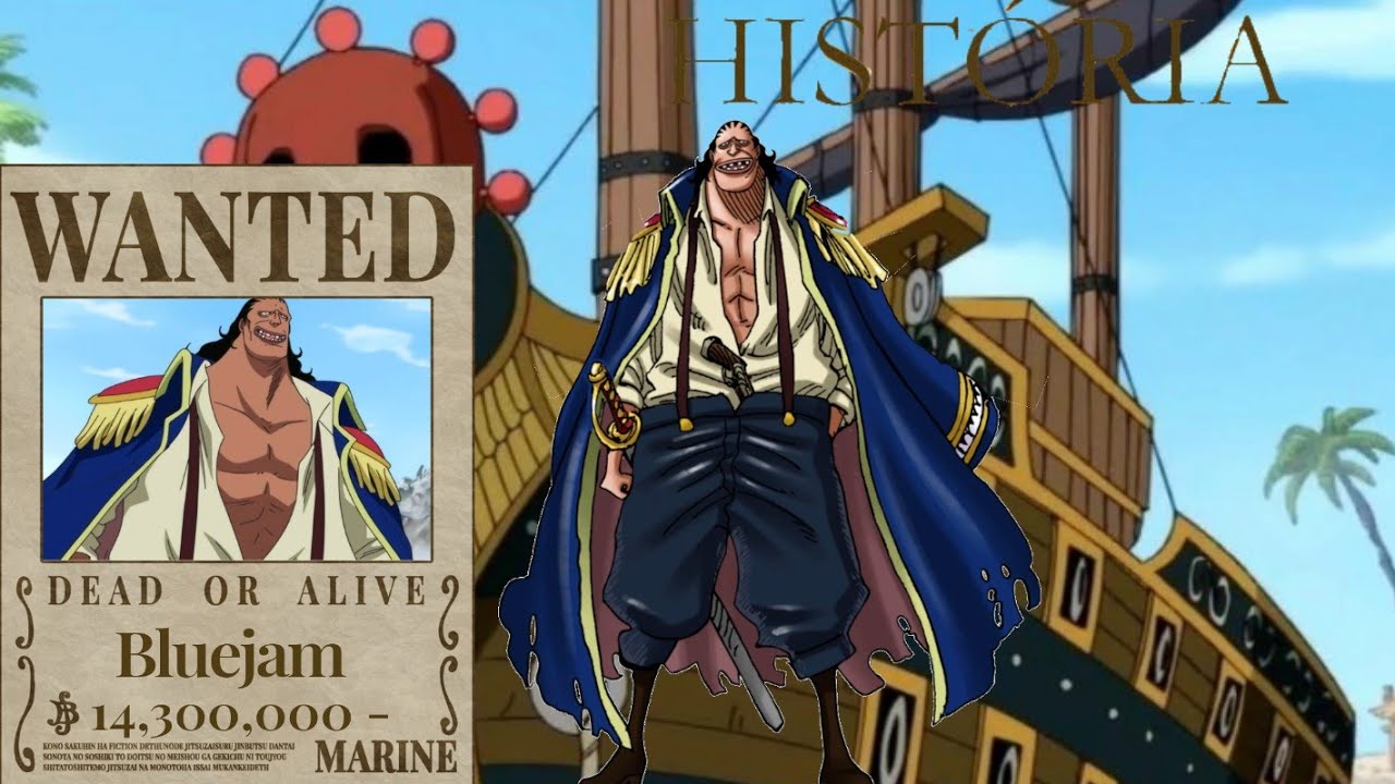História do Bluejam de One Piece - YouTube