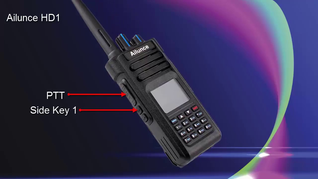 Firmware upgrade. How to enter into DFU Mode? Ailunce HD1, Retevis RT3 ...