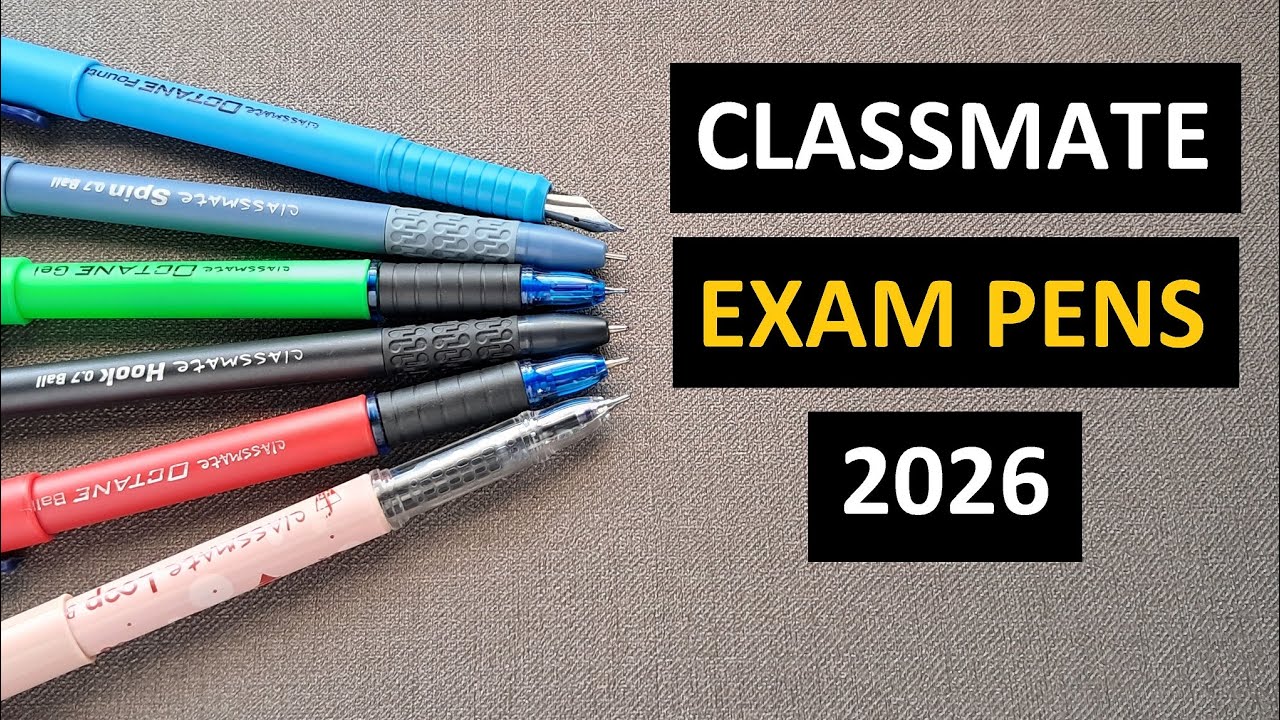 Classmate Exam Pens 2026 - Best Ball and Gel Pens for School Exams ...