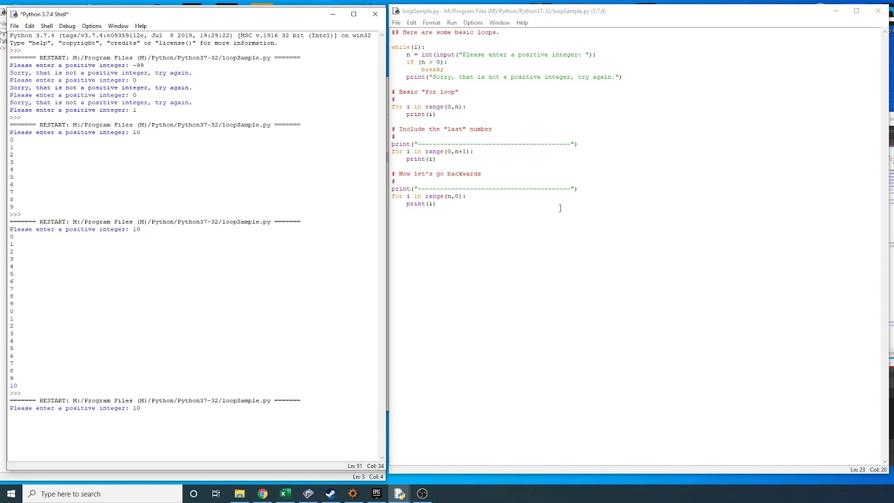 CS160: Python Loops for Module 6 - YouTube