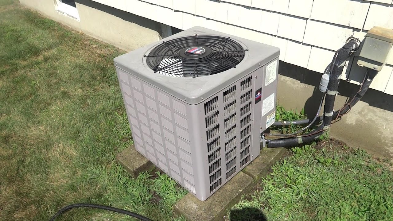 central ac system check how its running - YouTube