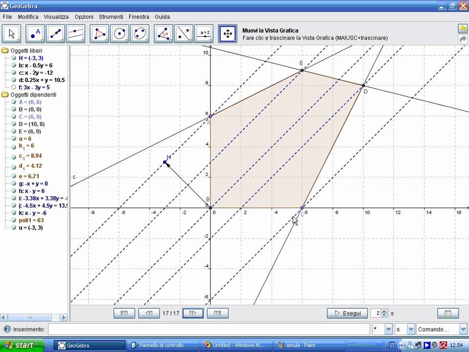 Programmazione lineare es.1 - YouTube
