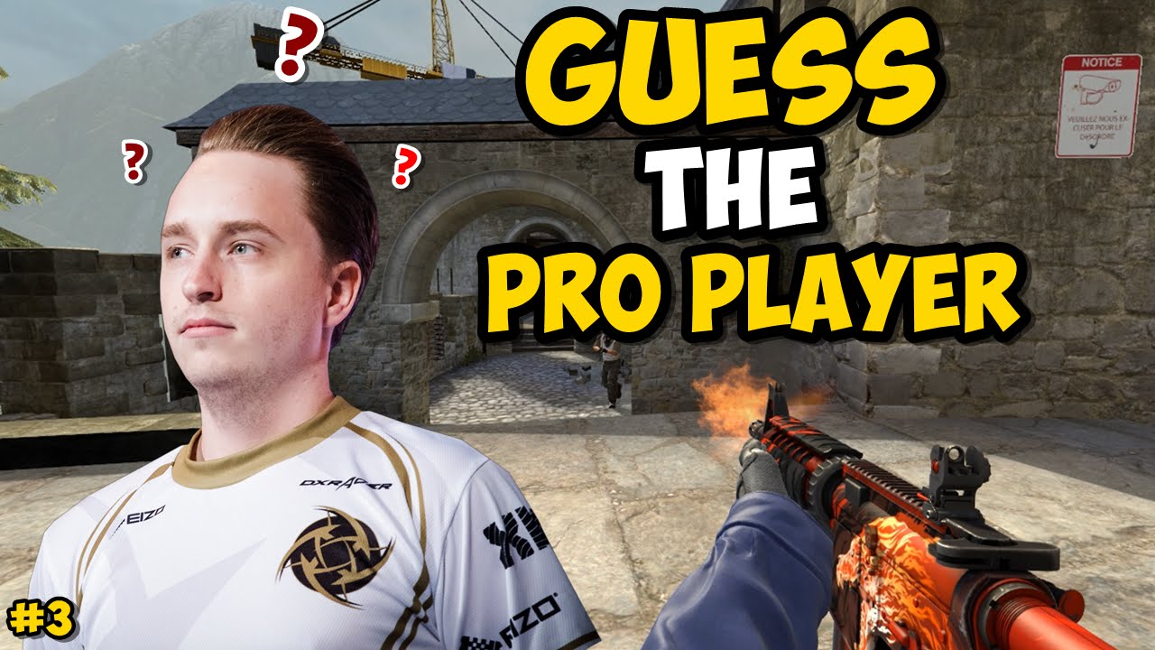 CS:GO - GUESS the PRO Player! vs. Rigpop #3 - YouTube