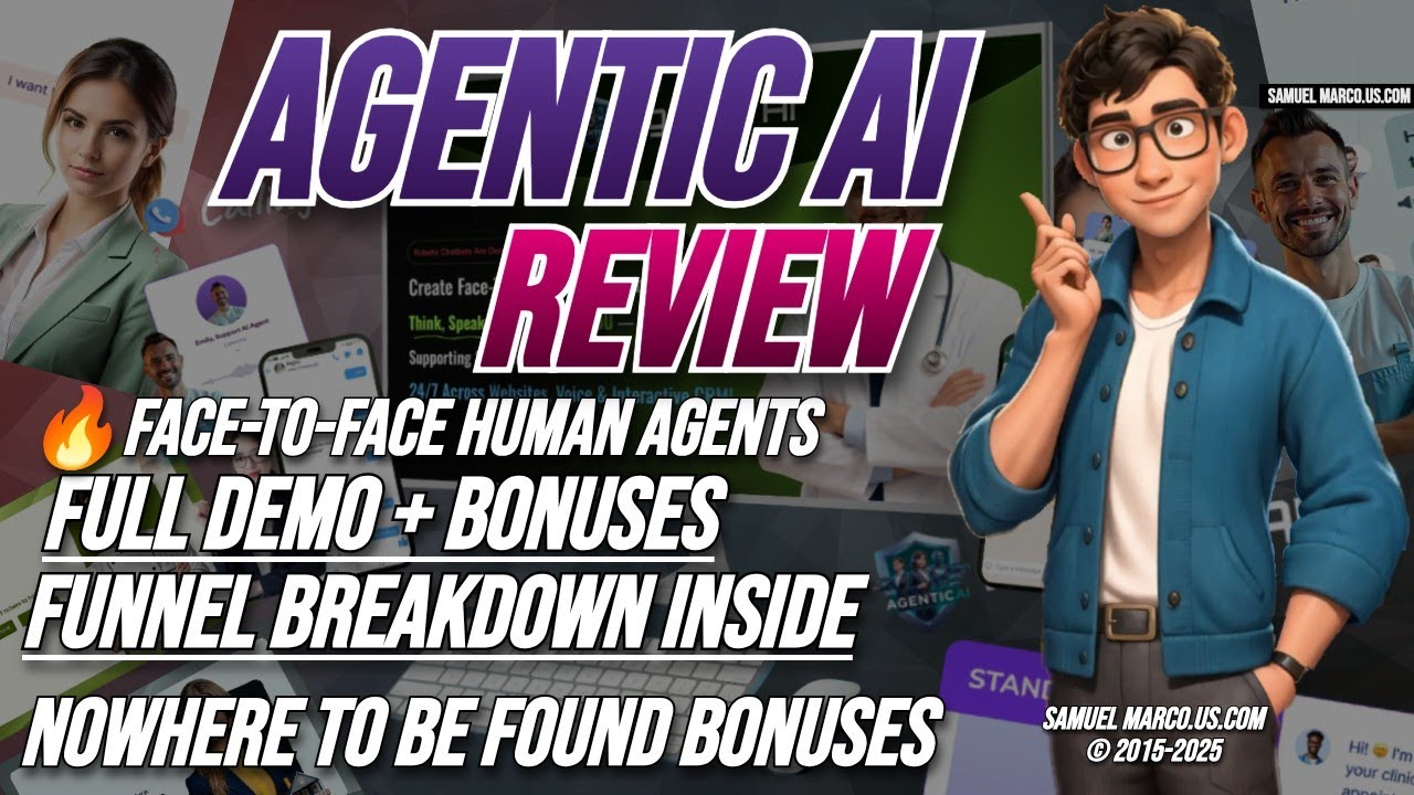AGENTIC AI Review & Bonuses: In-Depth Walkthrough + Demo + OTO 🔵 ...