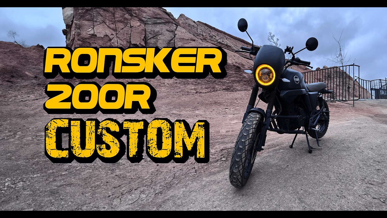 Ronsker 200 R Custom - YouTube