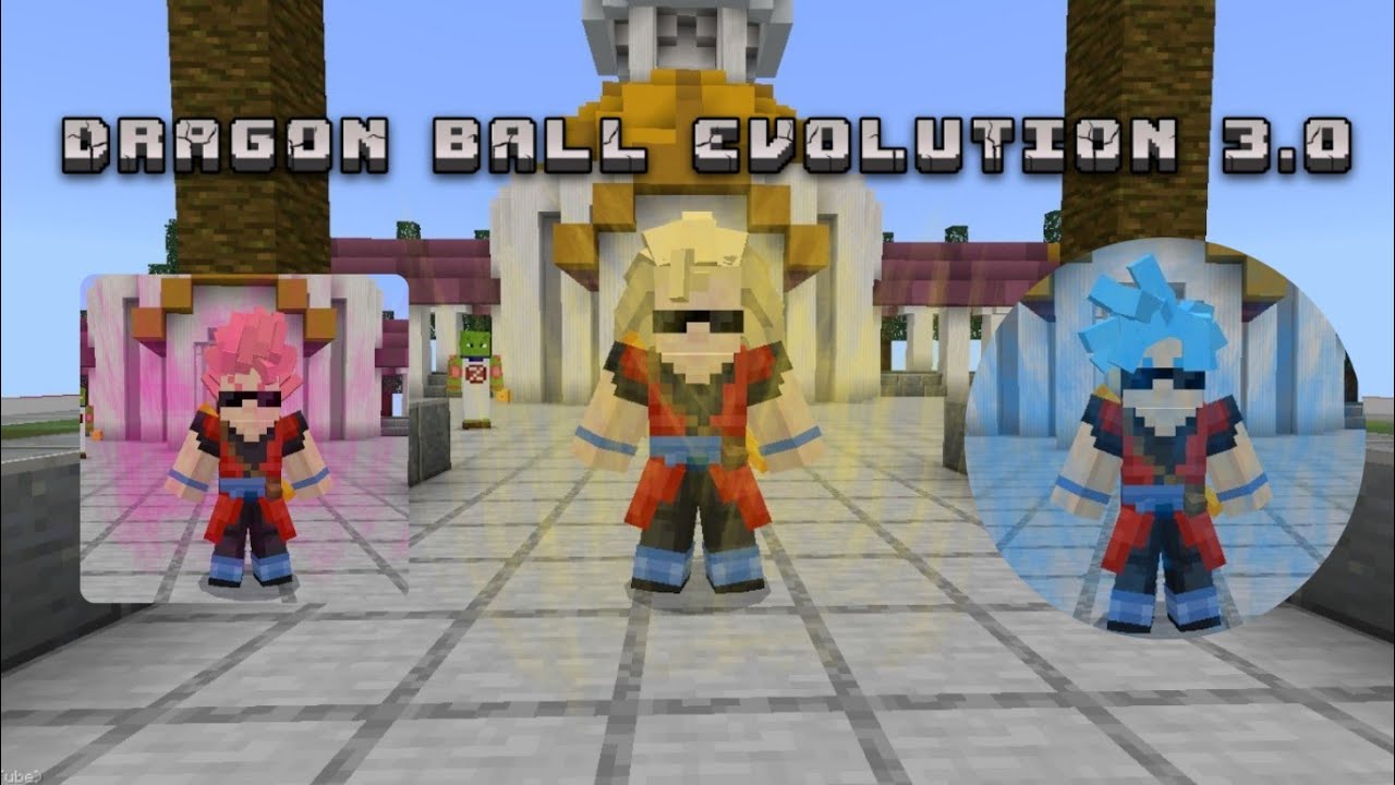 MELHOR ADDON DE DRAGON BALL PARA MINECRAFT PE! - YouTube