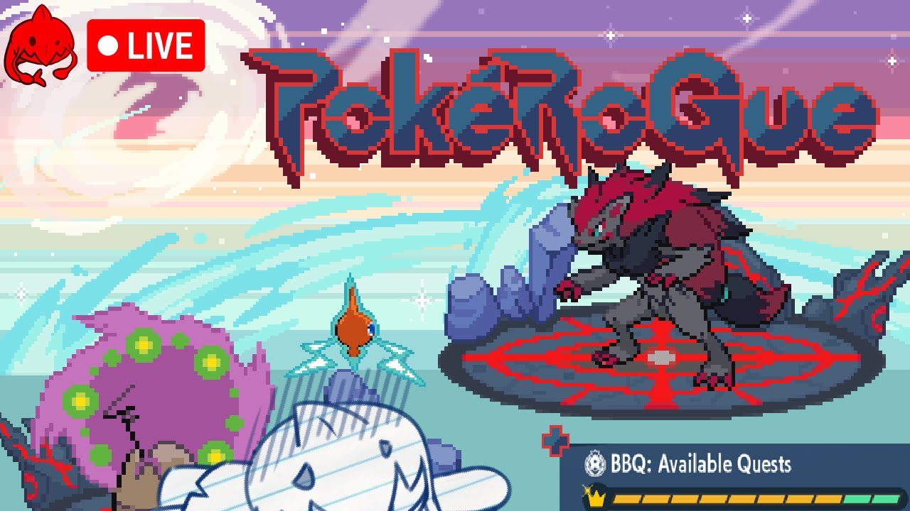 New Pokemon ROGUE-LIKE (then shiny hunting in SV)| PokeRogue - YouTube