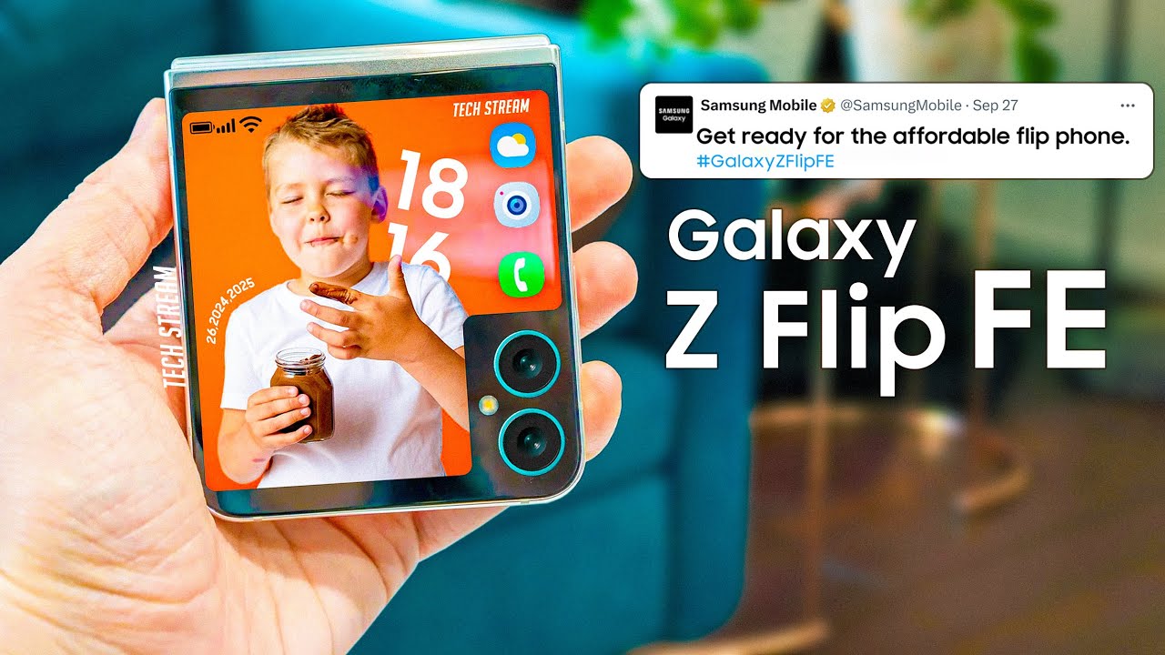 Samsung Galaxy Z Flip FE - A Foldable We Can Finally Afford! - YouTube