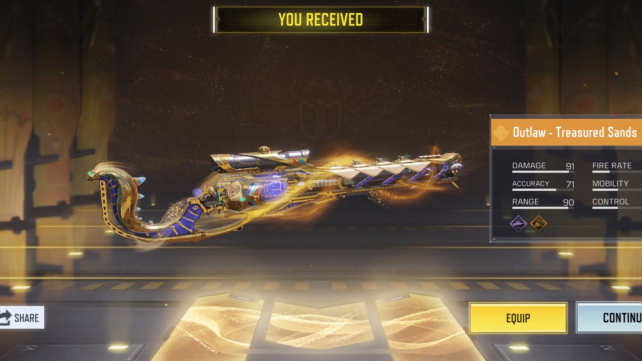 Legendary outlaw in my 2nd try🥵🥵🥵🥵in call of duty mobile - YouTube