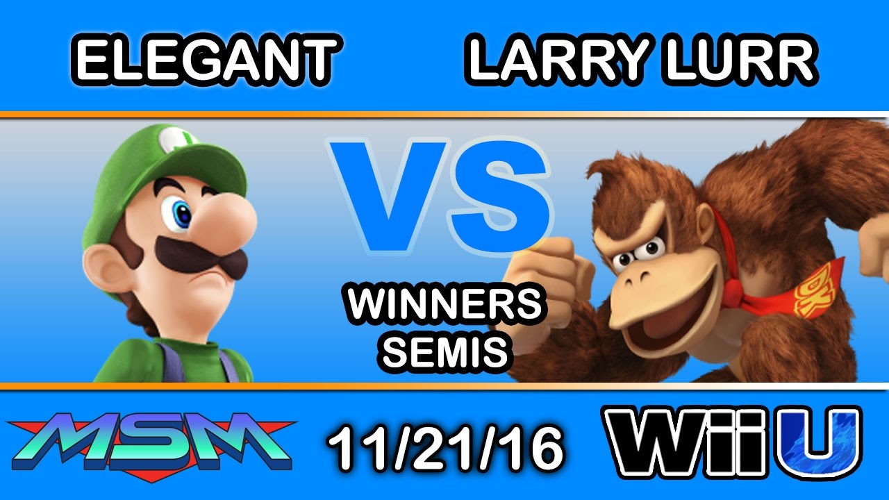 MSM 75 - eM | Elegant (Luigi) Vs. eLv | Larry Lurr (Donkey Kong ...