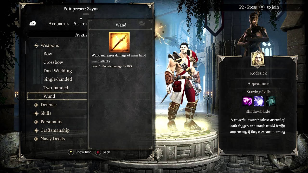 Divinity Original Sin Enhanced Edition Character Creation - YouTube