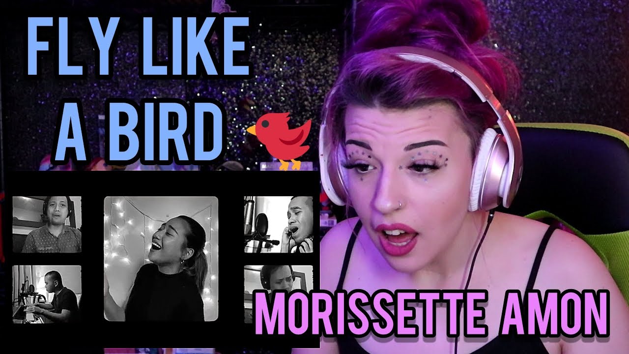 REACTION | MORISSETTE AMON "FLY LIKE A BIRD" ft.KIKO SALAZAR & ADONIS ...