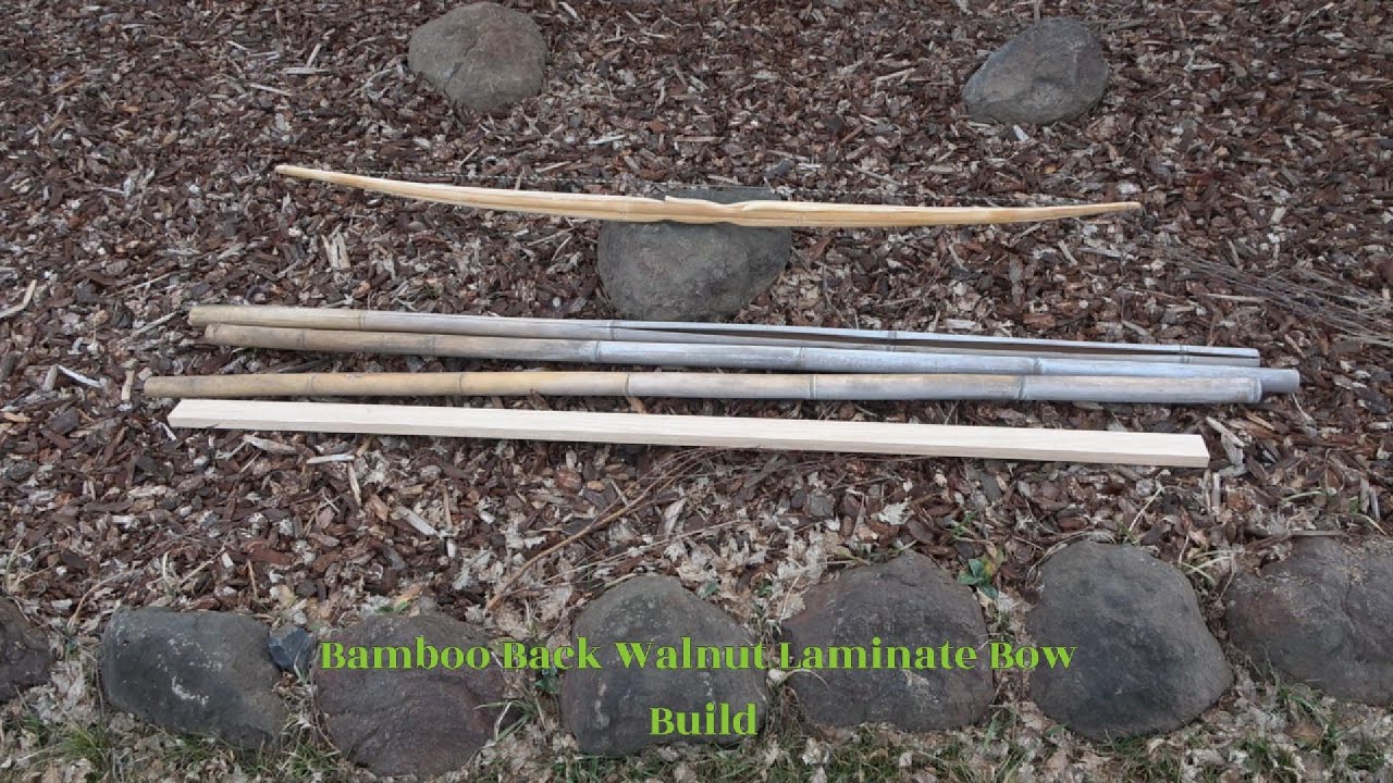 "Wander Bow Build: Bamboo Backed Walnut Beauty!" - YouTube