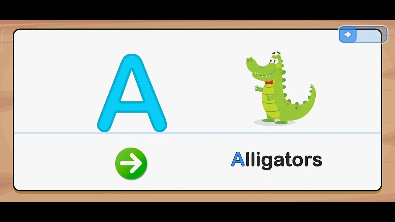 Belajar mengenali huruf A besar dan a kecil | Abc Kid's Alphabet | Kid ...