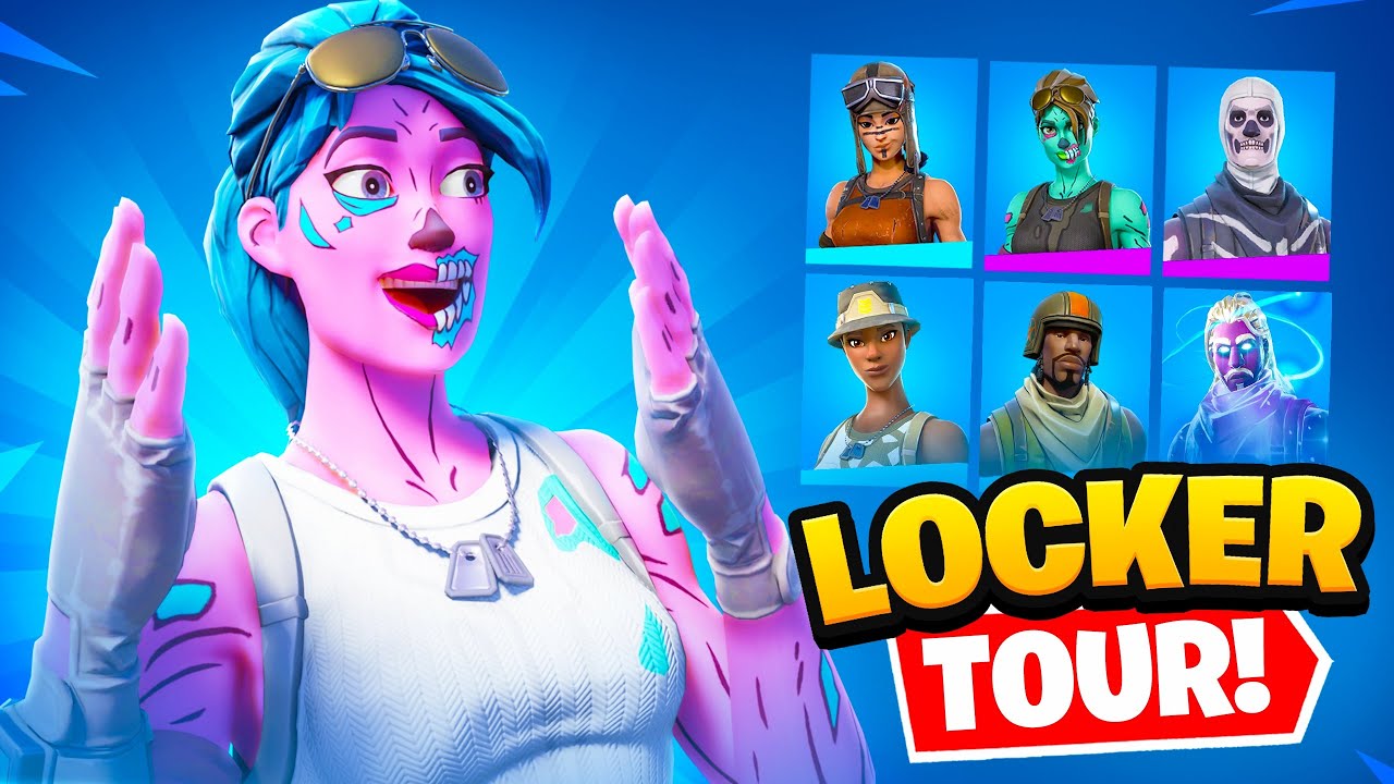 RAREST Fortnite Locker SHOWCASE! ($25,000+) - YouTube