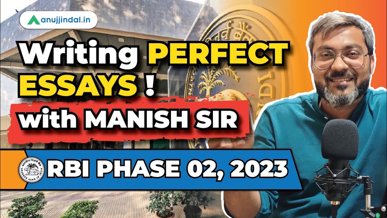 Essay Writing RBI Grade B Phase 2 2023 | Learn English Descriptive RBI ...