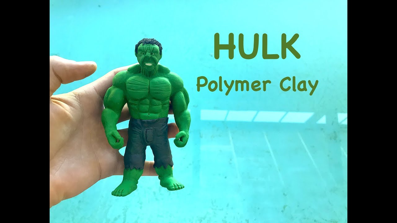 How to Create Hulk (MARVEL) | Polymer Clay Tutorial - YouTube