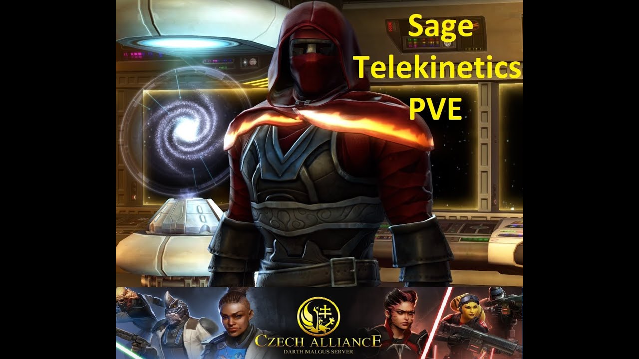 SWTOR Sage Telekinetics PVE (cz guide) - YouTube