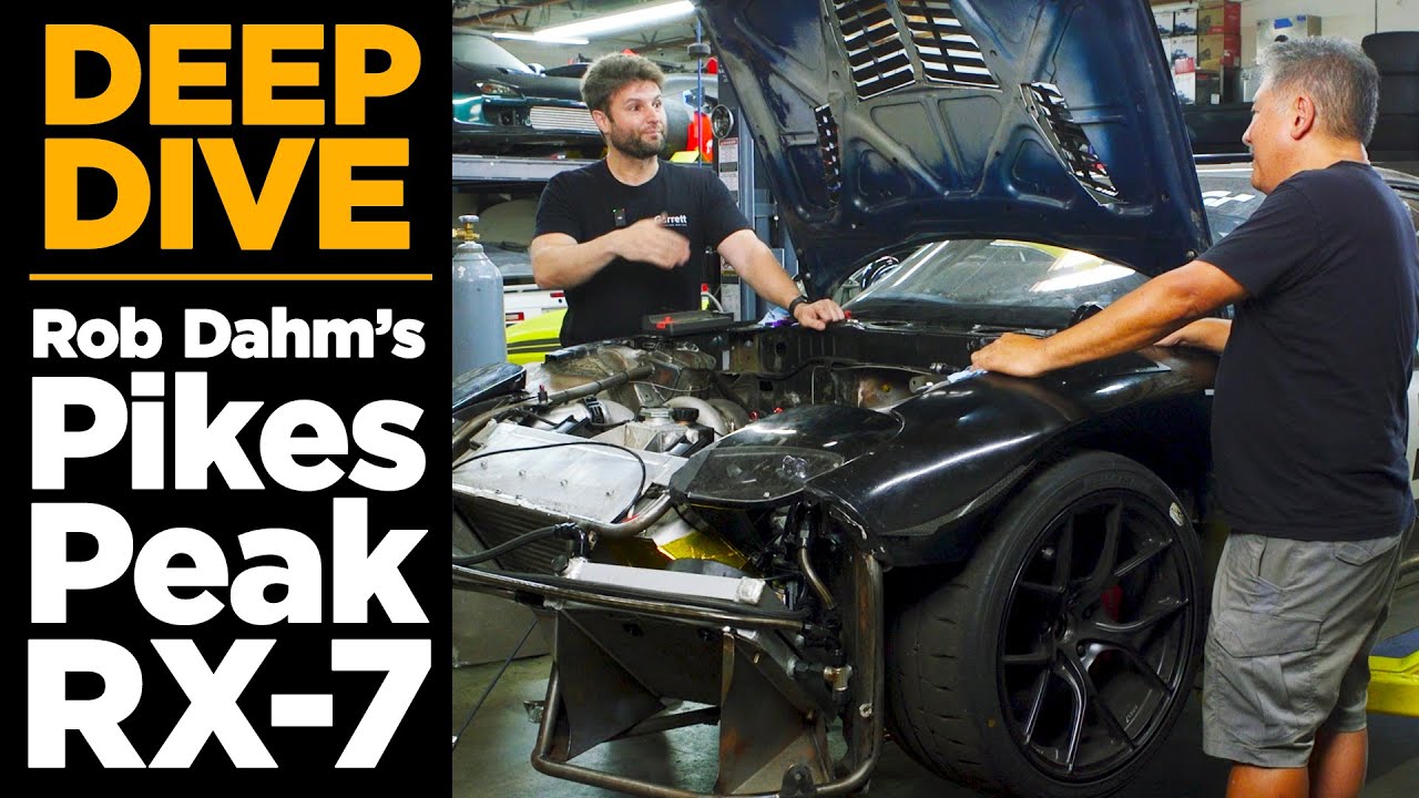 The Fastest RX-7 Ever Up Pikes Peak! We Take a Close Look at Rob Dahm's ...
