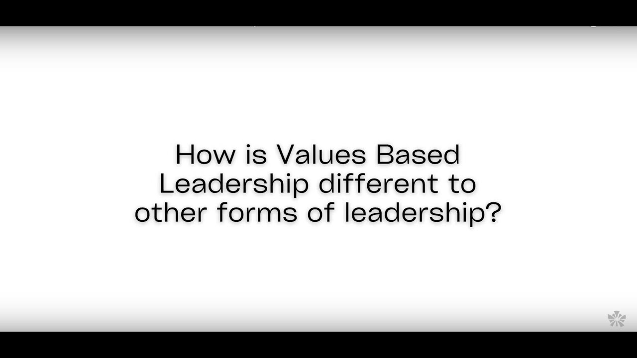 Michael Kendrick - Values Based Leadership - YouTube